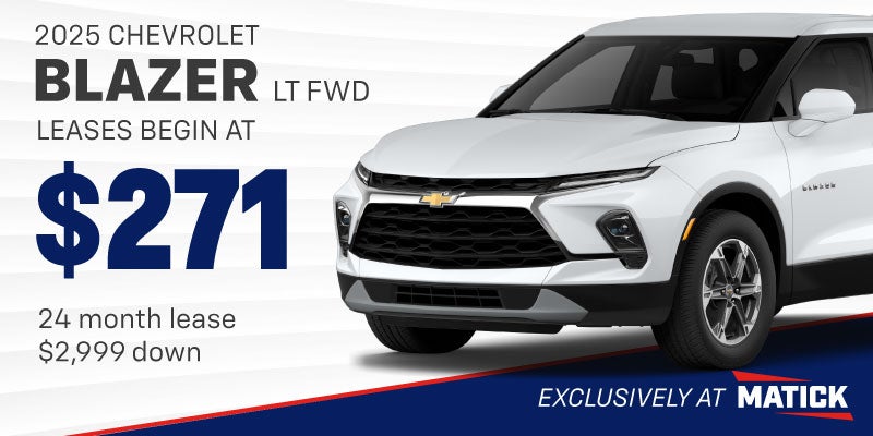 2025 Chevrolet Blazer LT (FWD) | George Matick Chevrolet Specials ...